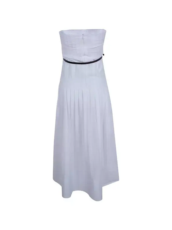 SEMICOUTURE Belted Pleated Dress