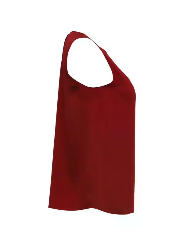 Theory Sleeveless Silk Tank Top