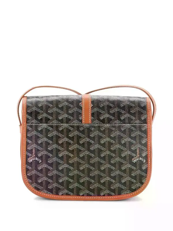 Goyard Belvedere Ii Messenger Bag Coated Canvas Pm - Black