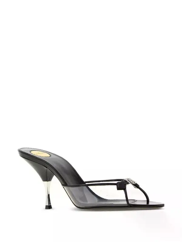 Saint Laurent Jerry Rhinestone-embellished Mules