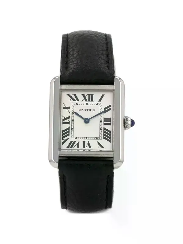 Cartier 2010s Tank Solo 31mm Watch - White