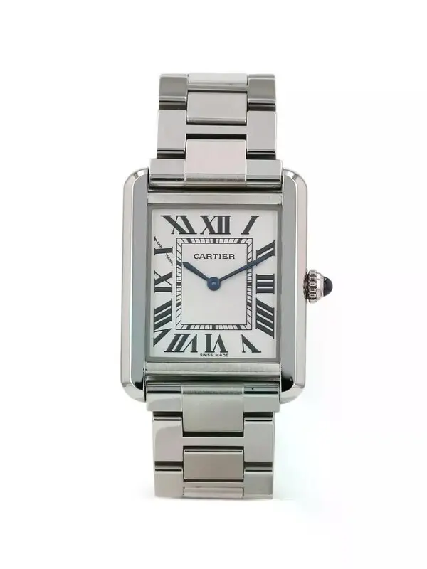 CARTIER 2019 Tank Solo 31mm Watch - White