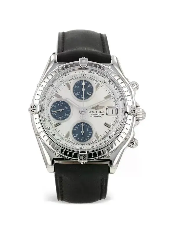 Breitling 1990s Chronomat 39mm Watch - White