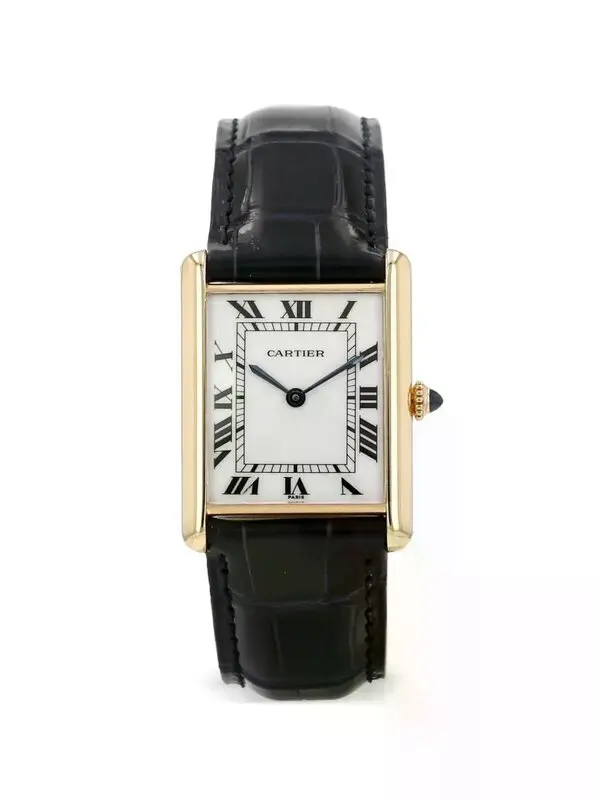 CARTIER 1990s Tank Louis 34mm Watch - White