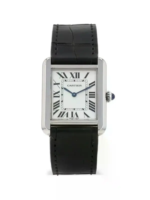 CARTIER 2010s Tank Solo 31mm Watch - Silver