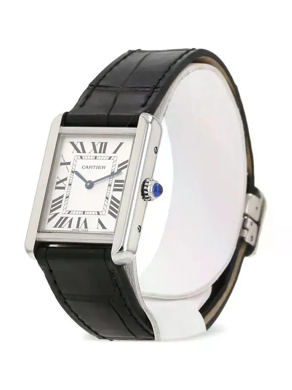 Cartier 2010s Tank Solo 31mm Watch - Silver