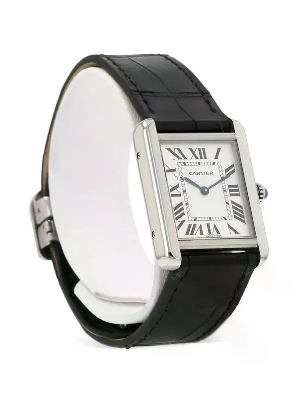 Cartier 2010s Tank Solo 31mm Watch - Silver