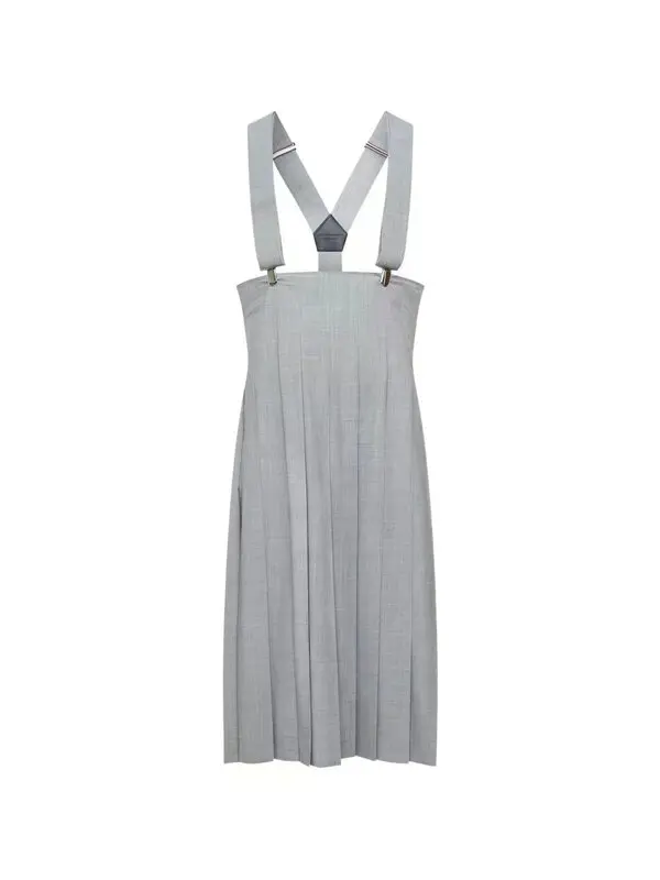 Comme Des Garçons Pleated Skirt - Grey