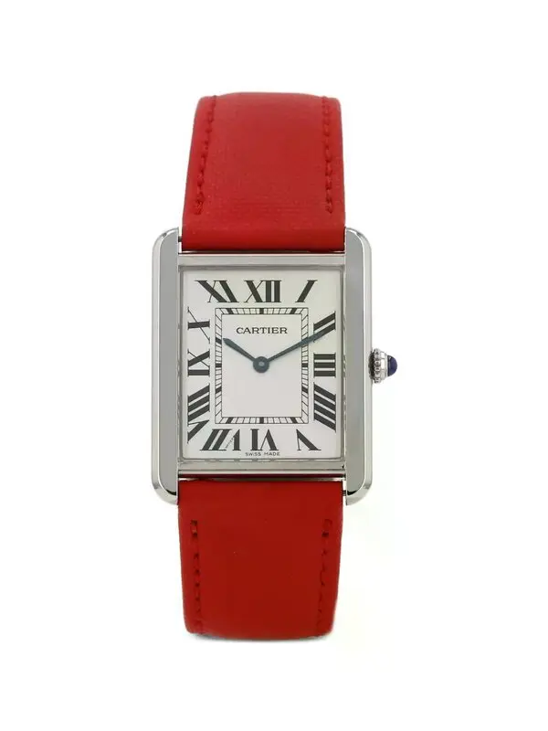 CARTIER 2010s Tank Solo 35mm Watch - White