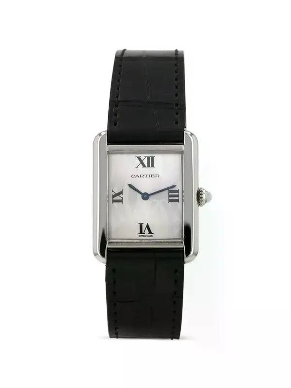 CARTIER 2010s Tank Solo 31mm Watch - Silver