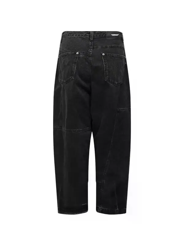 Undercover Panelled Cropped Jeans