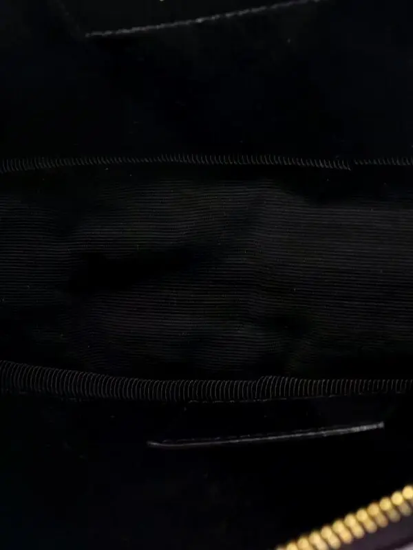 Saint Laurent Calypso Cosmetic Case Leather Pouch