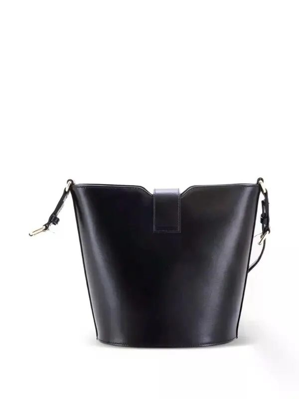 Gucci Jackie Web Leather Bucket Bag
