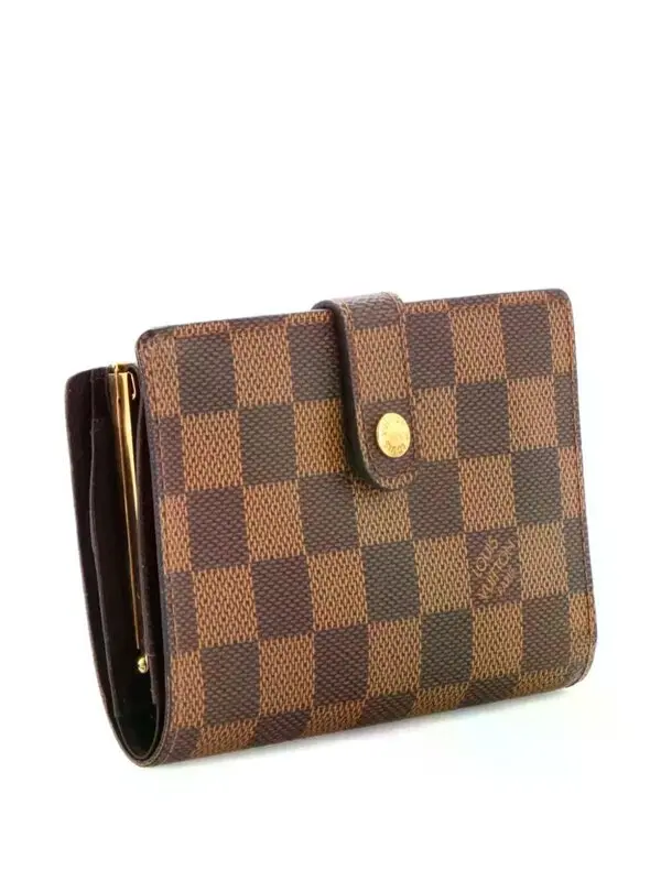 LOUIS VUITTON French Purse Wallet Damier Small Wallets - Brown
