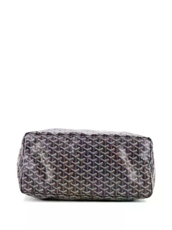 Goyard Saint Louis Coated Canvas Gm Tote Bag - Blue