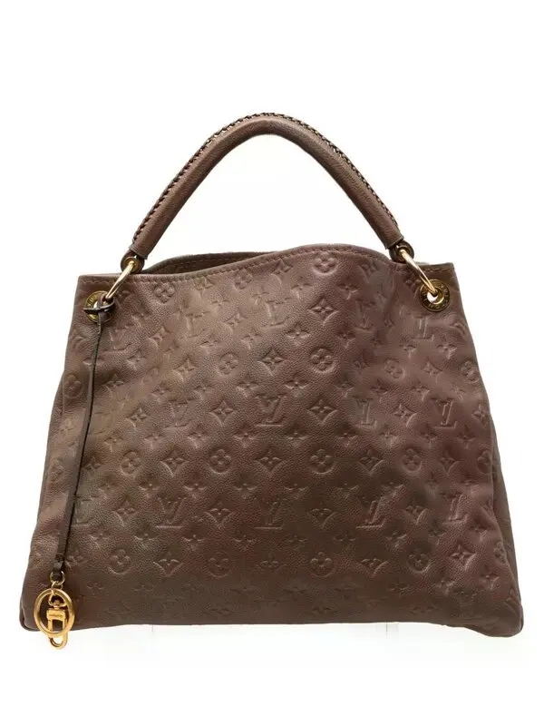 LOUIS VUITTON 2010 Monogram Empreinte Artsy Mm Hobo Bag - Brown