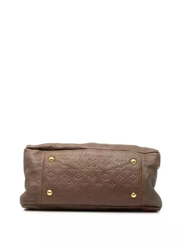 LOUIS VUITTON 2010 Monogram Empreinte Artsy Mm Hobo Bag - Brown