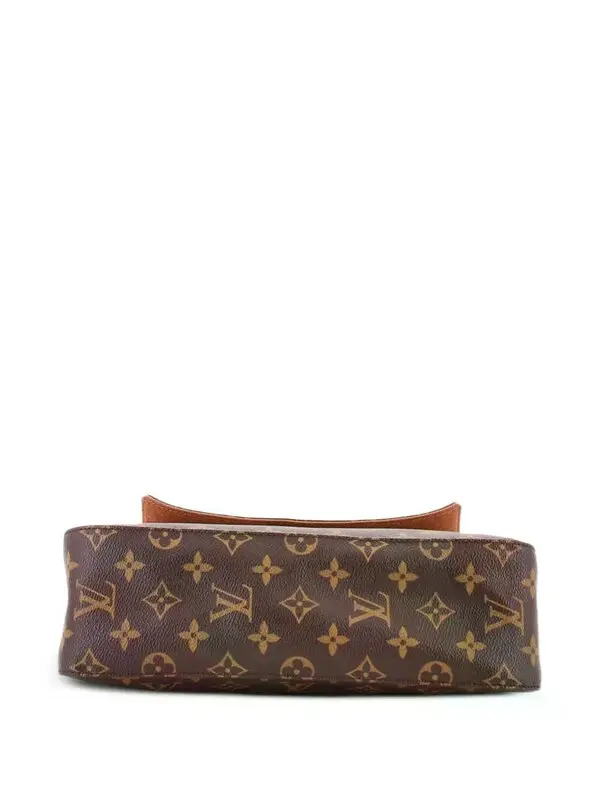 LOUIS VUITTON Looping Handbag Monogram Canvas Mini Satchel