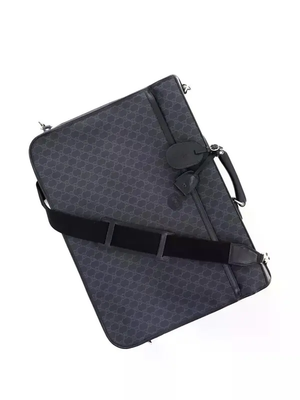 Gucci Retro Interlocking G Garment Bag Gg Coated Canvas - Black