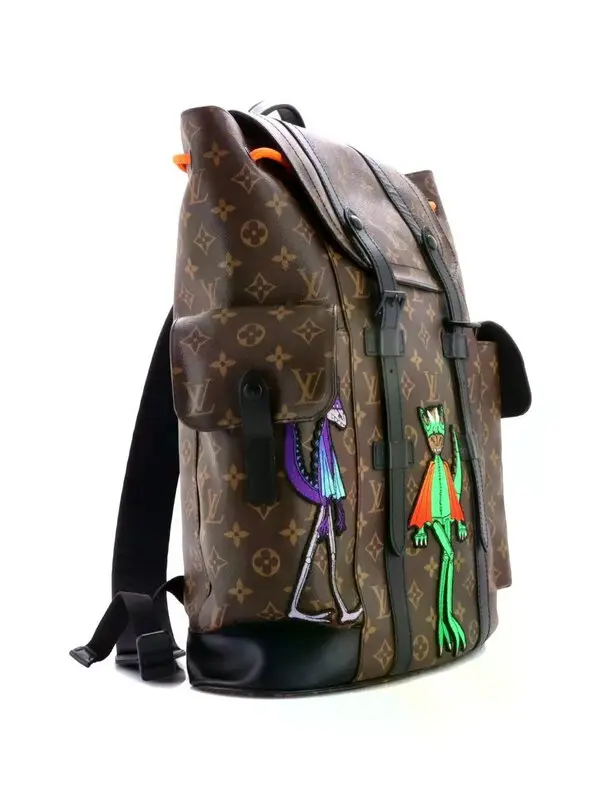 LOUIS VUITTON Christopher Monogram Canvas Pm Backpack