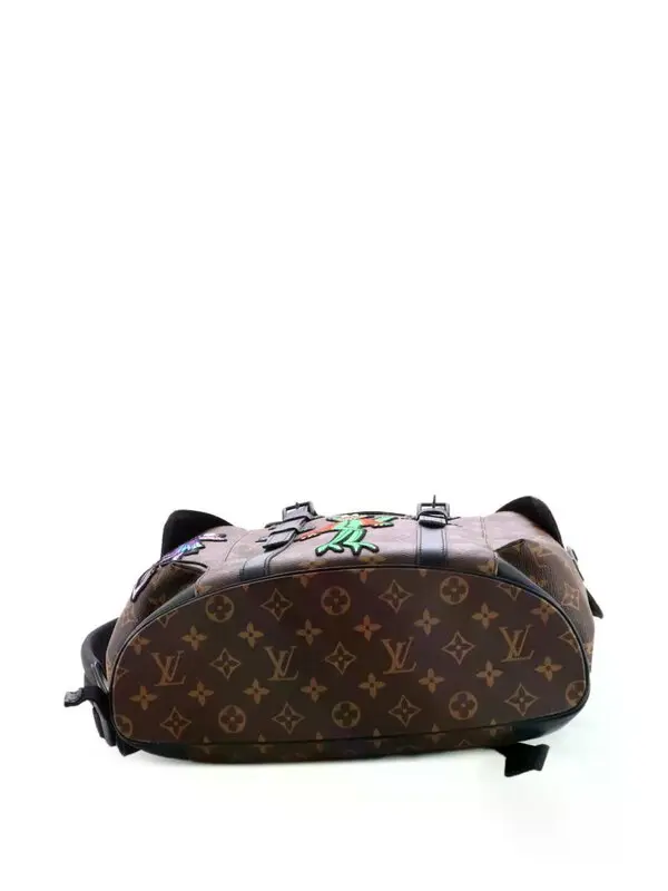 LOUIS VUITTON Christopher Monogram Canvas Pm Backpack
