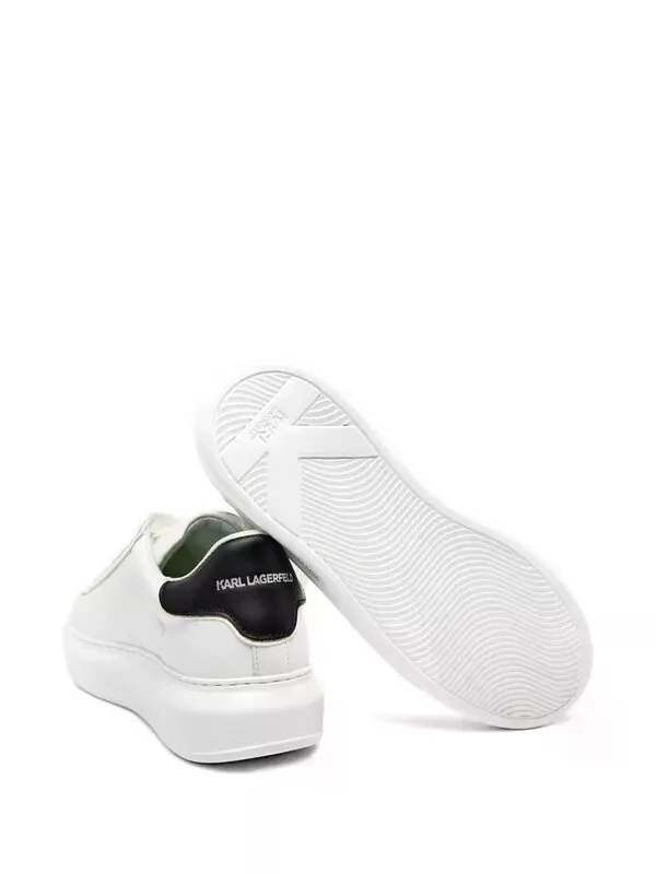 Karl Lagerfeld Icon Charm Detail Sneakers - White