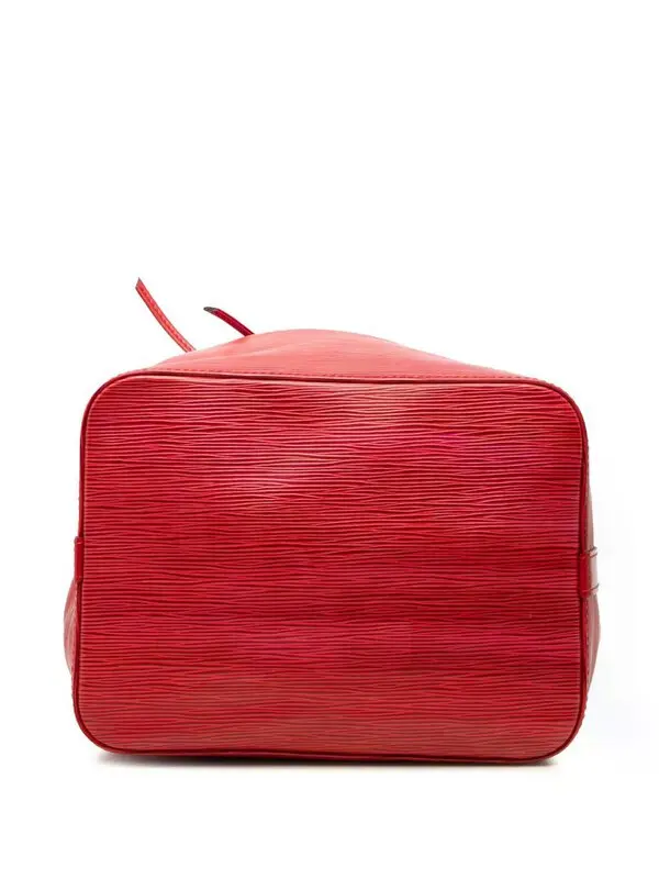 LOUIS VUITTON 1994 Epi Petit Noe Bucket Bag - Red