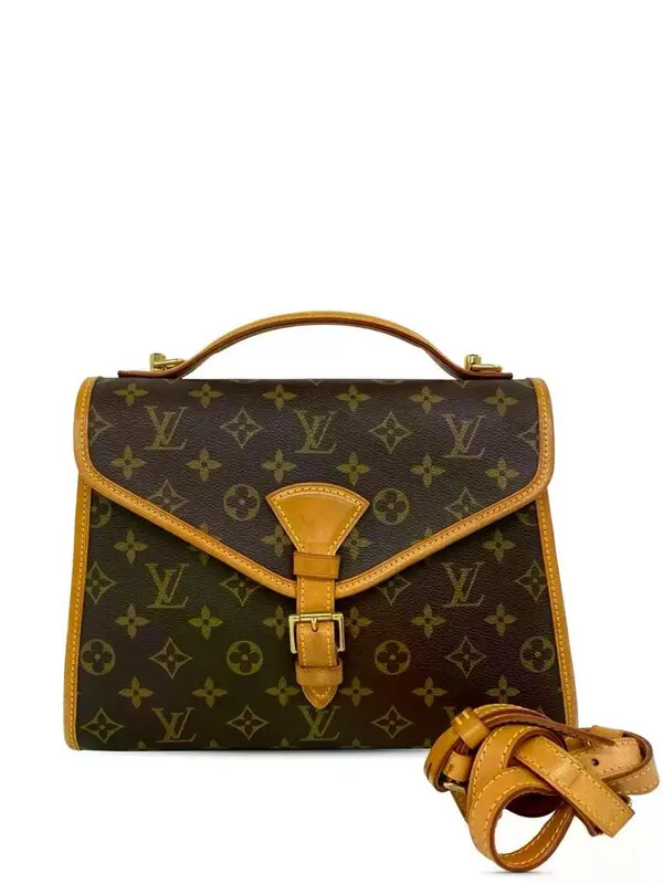 LOUIS VUITTON 1999 Monogram Bel Air Business Bag - Brown