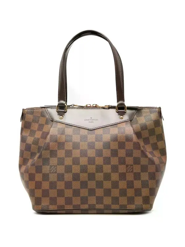 LOUIS VUITTON 2012 Damier Ebene Westminster Pm Handbag - Brown