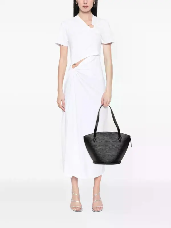 LOUIS VUITTON 1996 Epi Saint Jacques Gm Tote Bag - Black