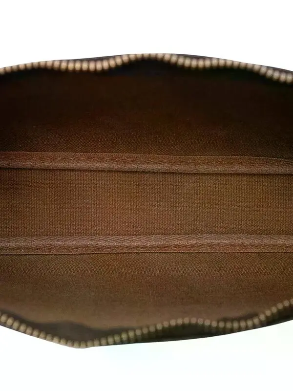 LOUIS VUITTON 2001 Monogram Pochette Accessoires Shoulder Bag - Brown