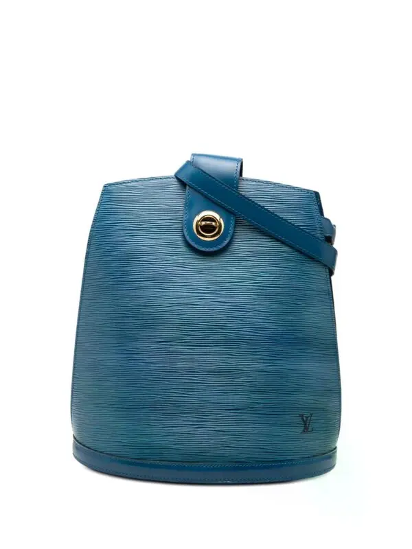 LOUIS VUITTON 1995 Epi Cluny Shoulder Bag - Blue