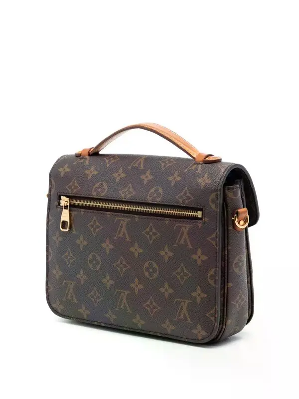 LOUIS VUITTON Monogram Pochette Metis - Brown