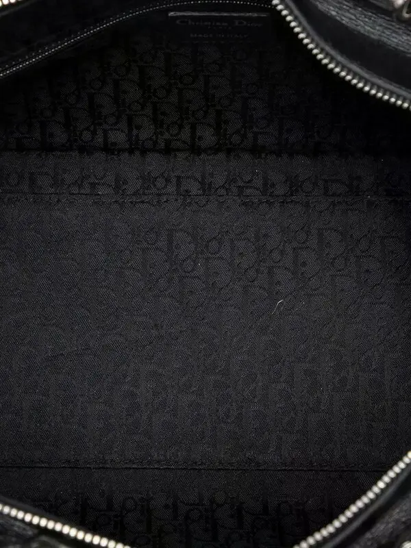 Dior 2007 Stitched Lambskin Cannage Handbag