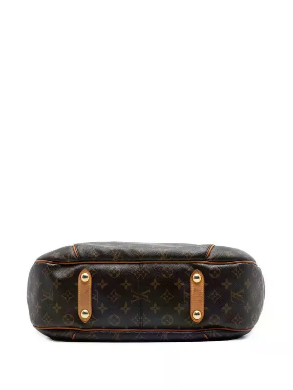 LOUIS VUITTON 2003 Monogram Galliera Pm Shoulder Bag - Brown