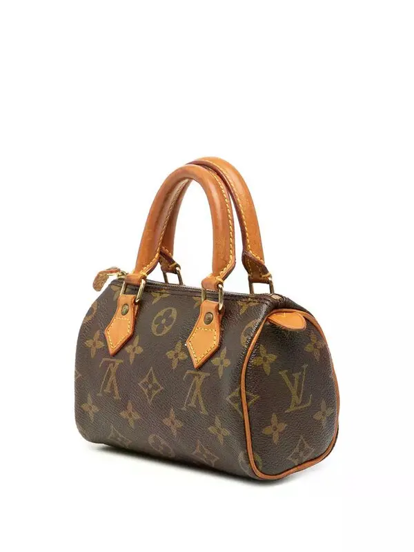 LOUIS VUITTON 1995 Monogram Mini Speedy Hl Satchel
