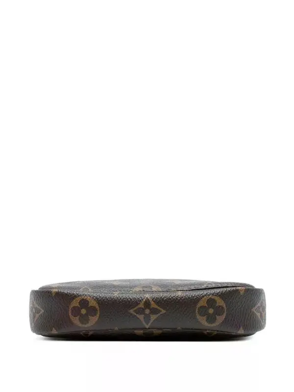 LOUIS VUITTON 2021 Monogram Mini Pochette Accessoires - Brown