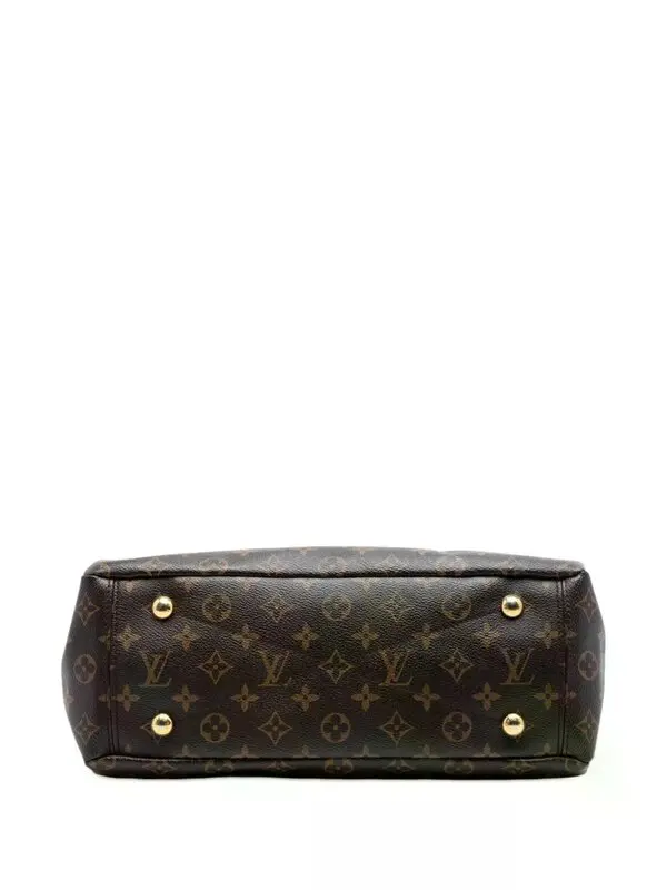 LOUIS VUITTON 2015 Monogram Pallas Mm Satchel - Brown