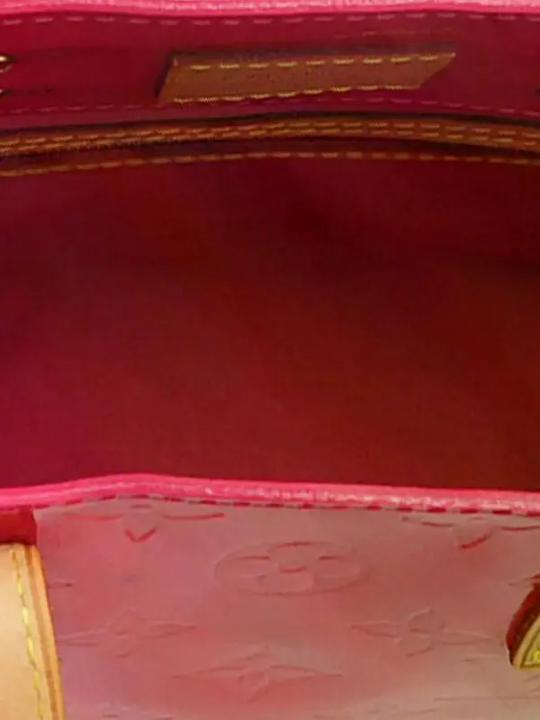 LOUIS VUITTON 2006 Monogram Vernis Reade Pm Handbag - Pink