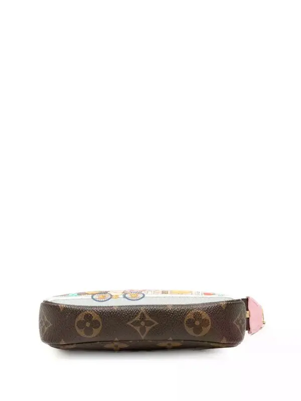 LOUIS VUITTON 2022 Monogram Vivienne In Paris Mini Pochette Accessoires Handbag - Brown