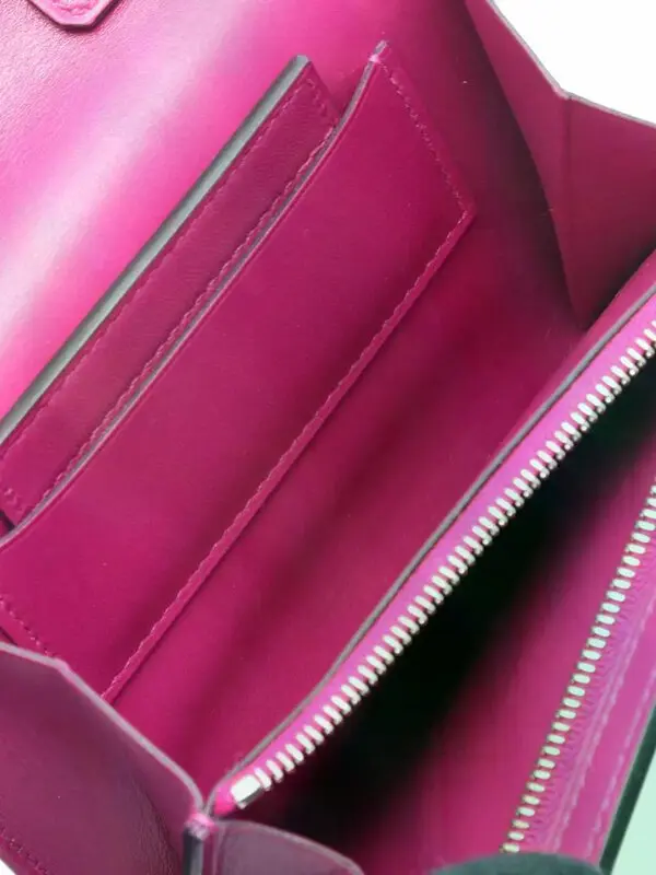 Hermès 2018 Cinhetic To Go Wallet Crossbody Bag - Pink