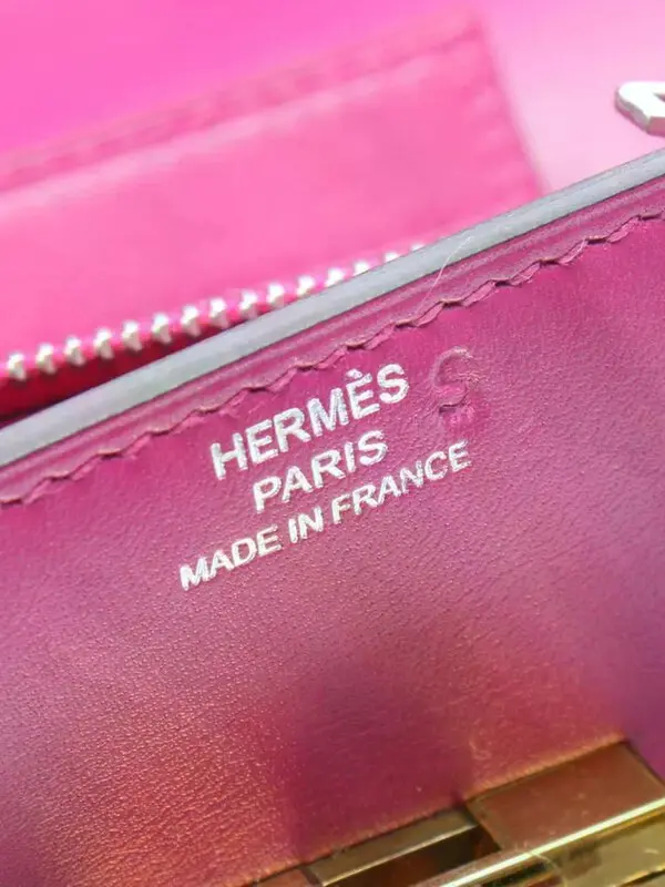 Hermès 2018 Cinhetic To Go Wallet Crossbody Bag - Pink