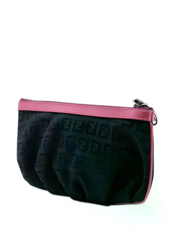 Fendi Zucchino Canvas Pouch
