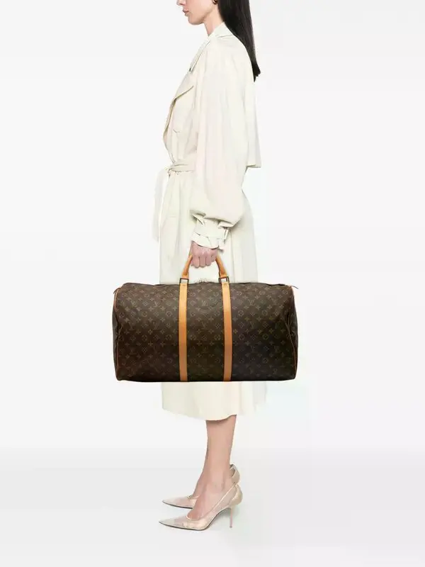 LOUIS VUITTON 1992 Monogram Keepall 60 Travel Bag