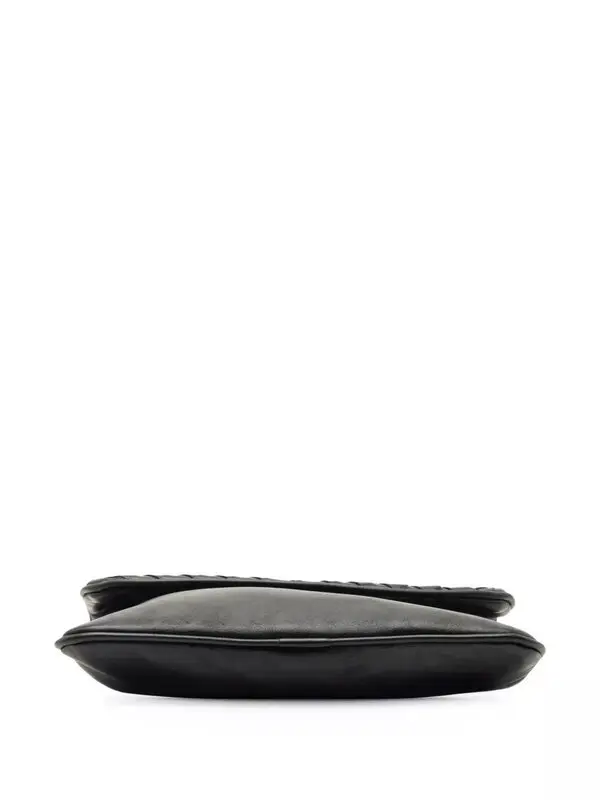 Bottega Veneta 2000-2026 Intrecciato Trimmed Nappa Crossbody Bag
