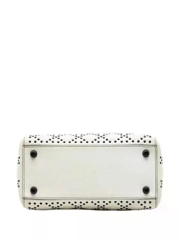 Dior 2018 Lady Satchel - White
