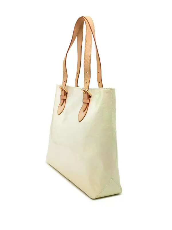 LOUIS VUITTON 2006 Monogram Vernis Brentwood Tote Bag - Yellow