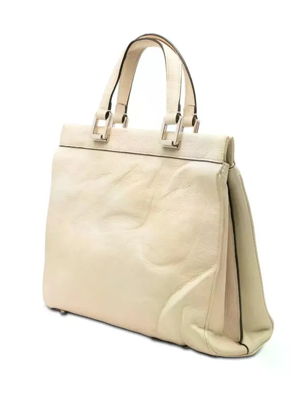 Gucci Zumi Top Handle Bag - White