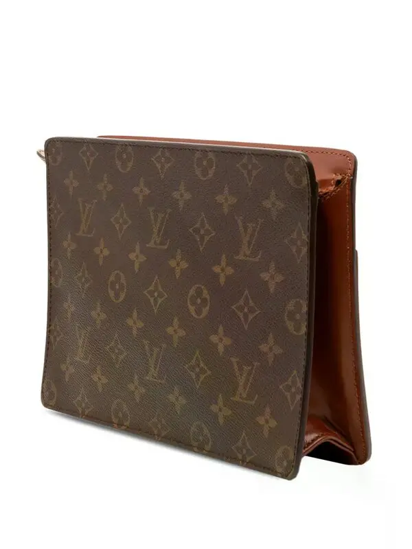 LOUIS VUITTON 2001 Monogram Pochette Homme Clutch