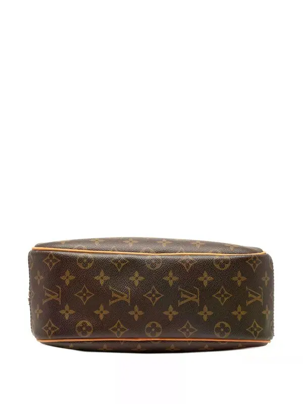 LOUIS VUITTON 2005 Monogram Trouville Handbag - Brown